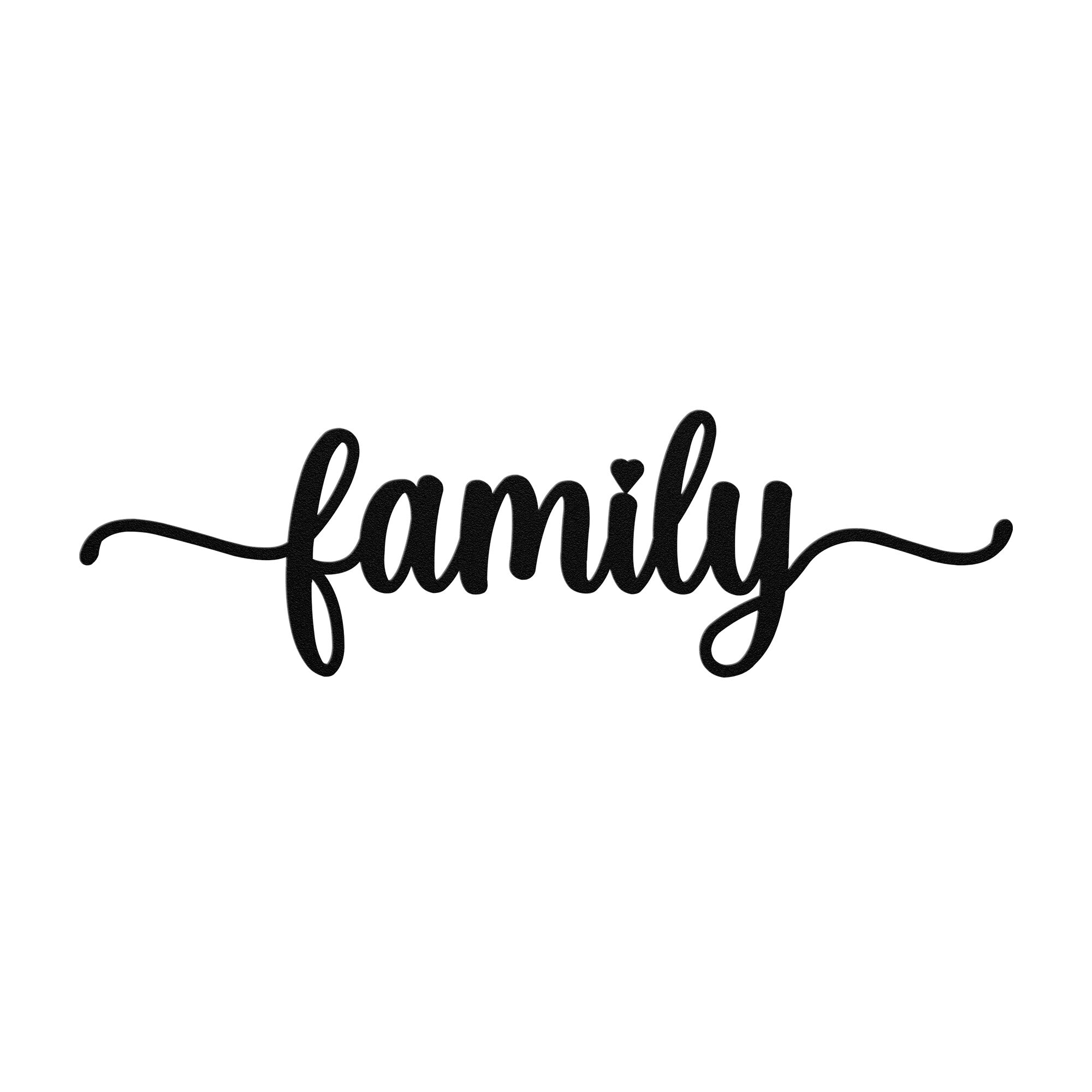 Family metal signs store
